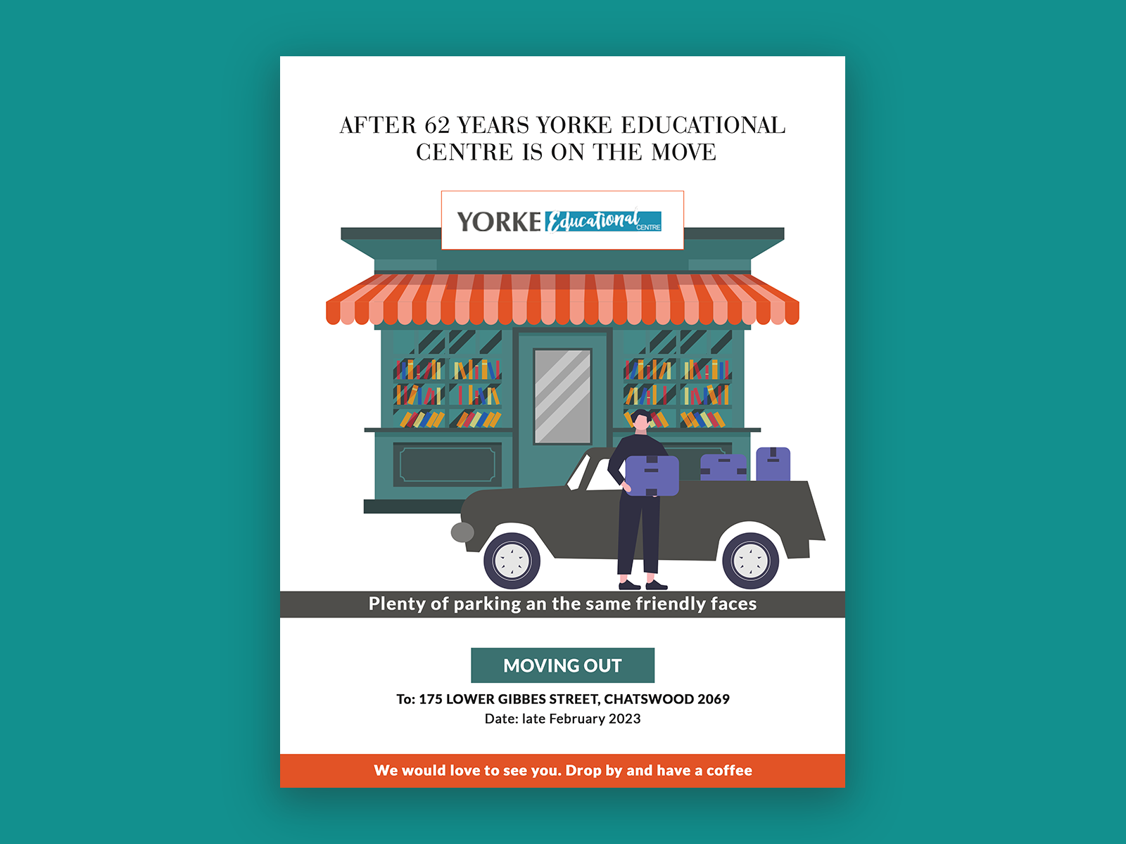 Moving Out Flyer by Kushal karmaker on Dribbble