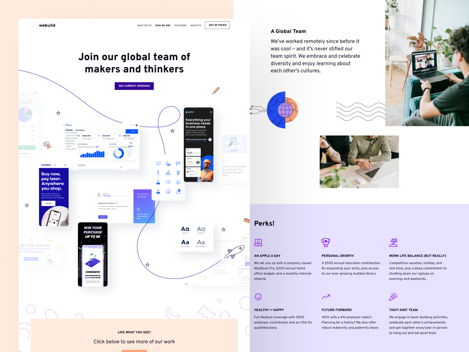 About us page revamp by webuild on Dribbble