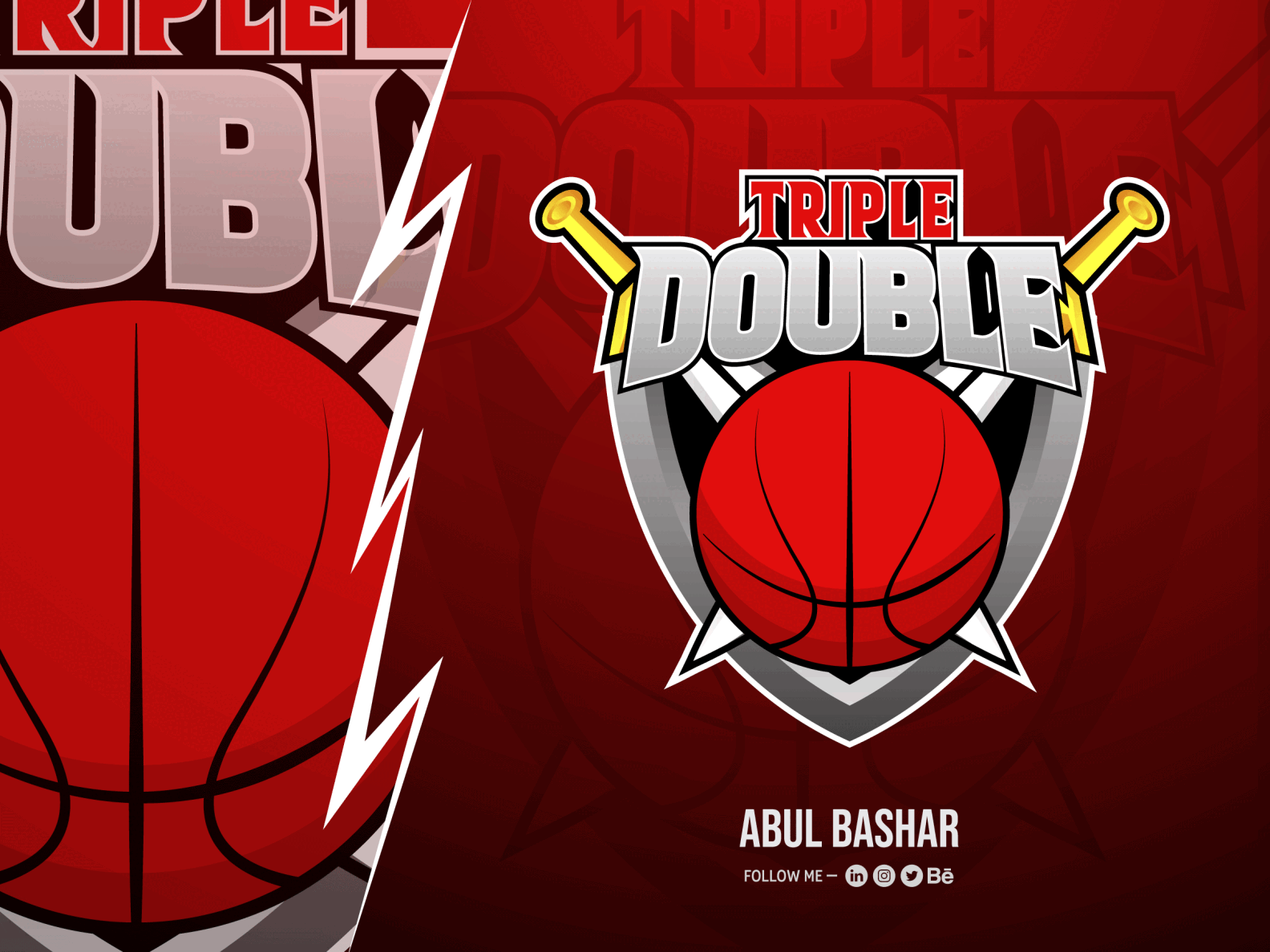 Basketball Mascot Logo Design by Abul Bashar on Dribbble