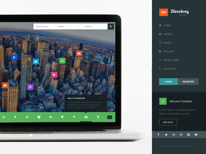 Directory by Nirav joshi on Dribbble