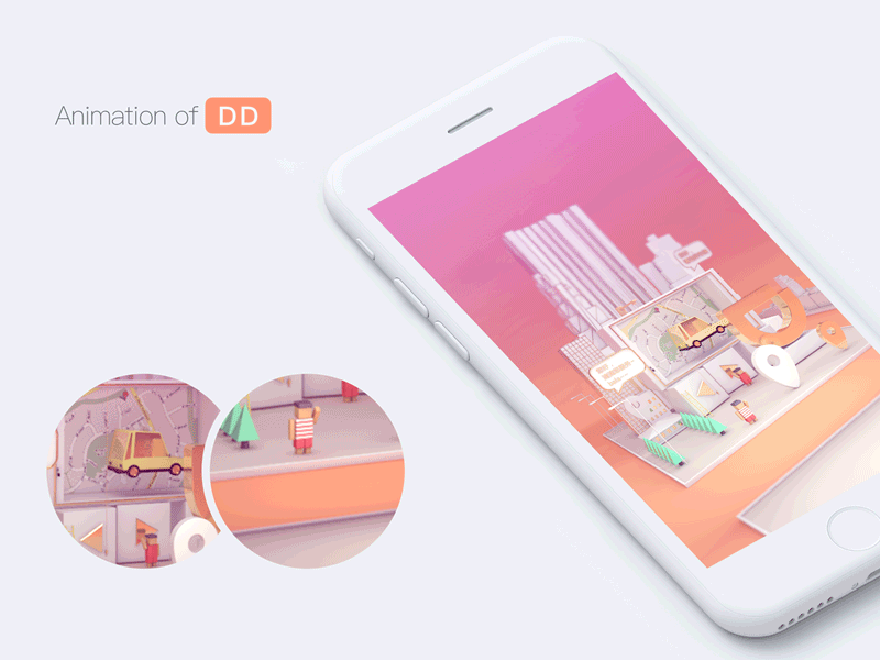 Animation of DD by Leo Chen on Dribbble