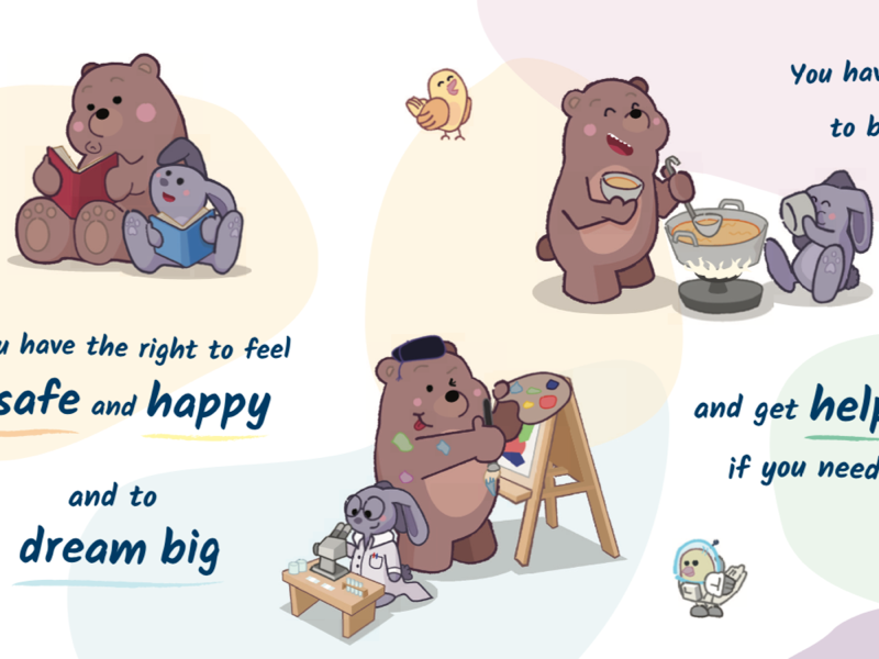 Child Services Brochure - Inside spread by Denham on Dribbble