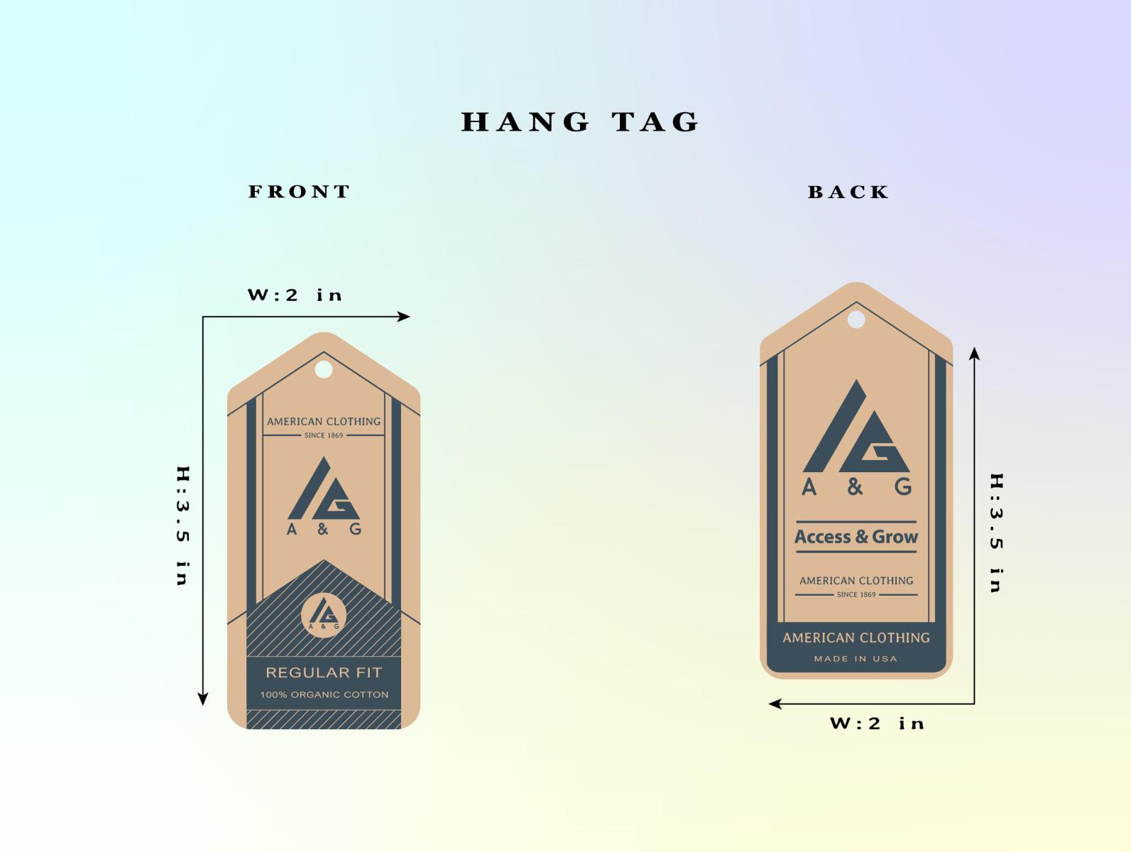 Hang Tag #02 by Kishor Kumar Das on Dribbble