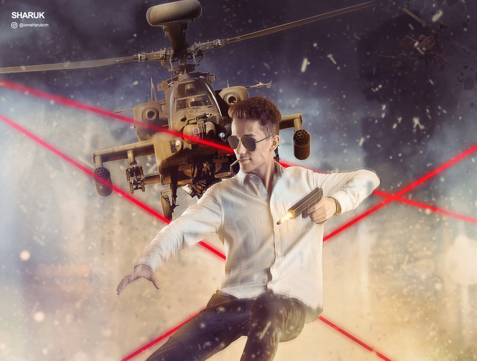 Benny Productions Photoshop Battle by Sharuk CM on Dribbble