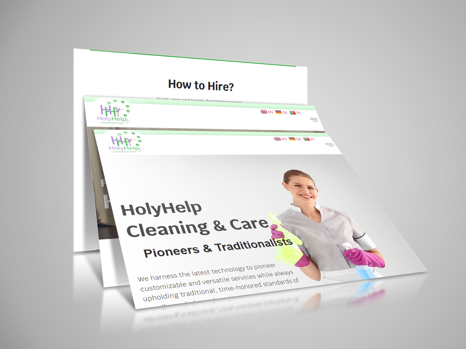 Responsive we design for My new clients. by envyweb studio on Dribbble