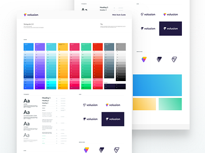 Volusion V2 Styleguide by Charles Haggas for Volusion on Dribbble