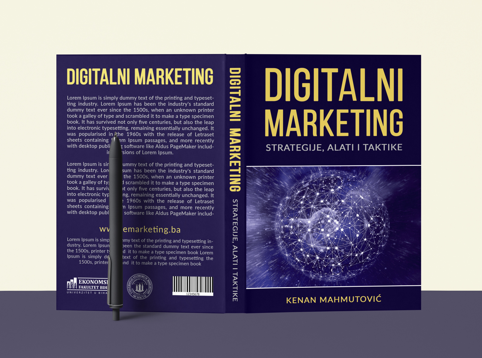 DIGITALNI MARKETING BOOK COVER DESIGN by Ajit Sen on Dribbble