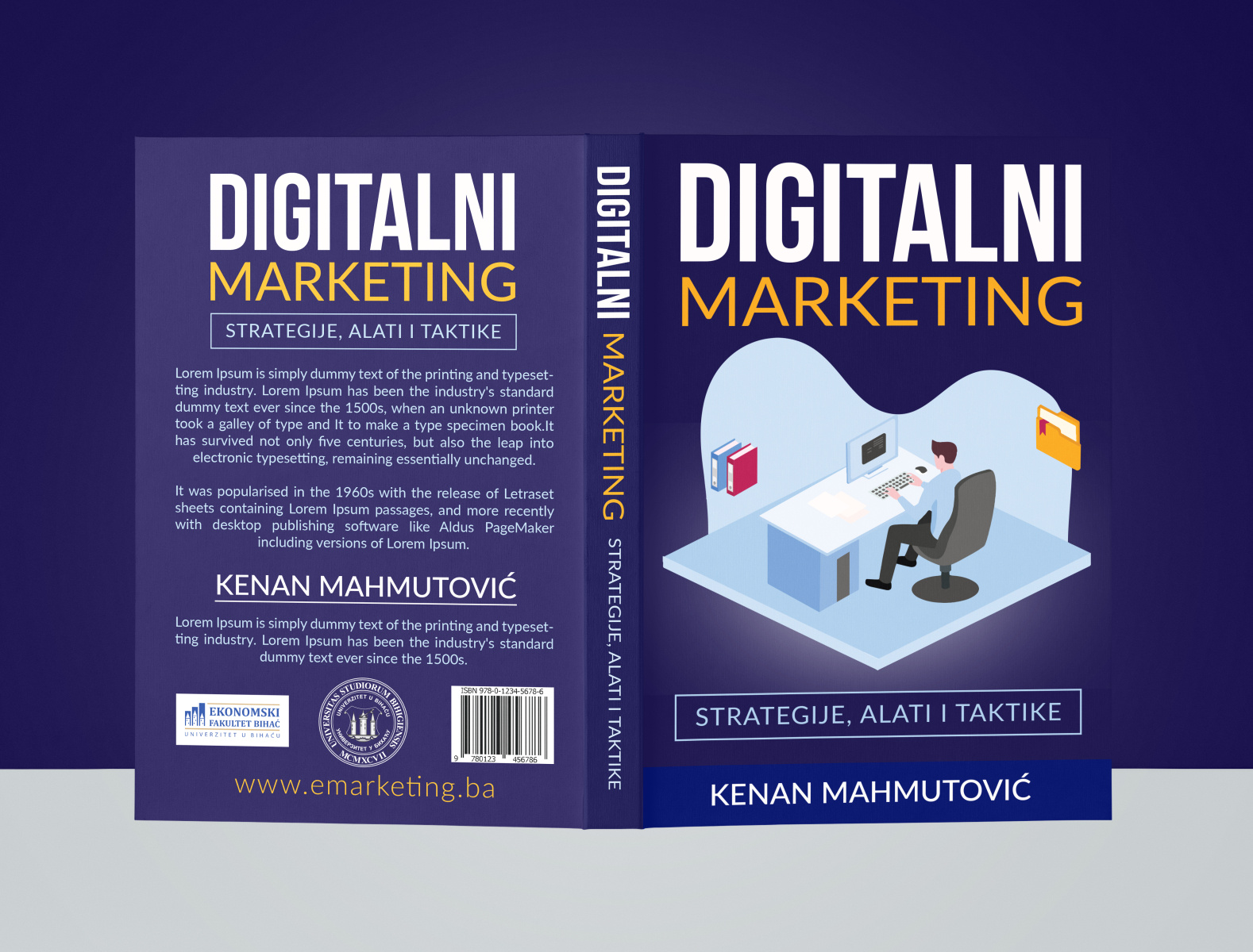 DIGITALNI MARKETING BOOK COVER DESIGN by Ajit Sen on Dribbble