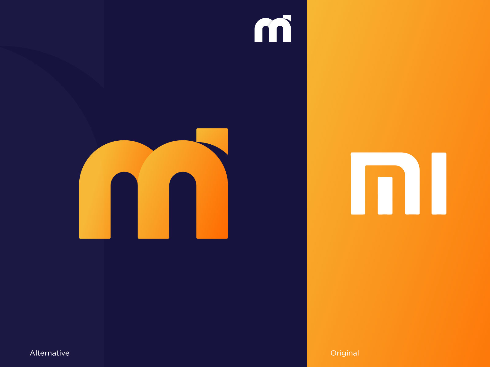 Xiaomi MI logo Redesign | Modern M Letter | Modern i Letter by MD ...