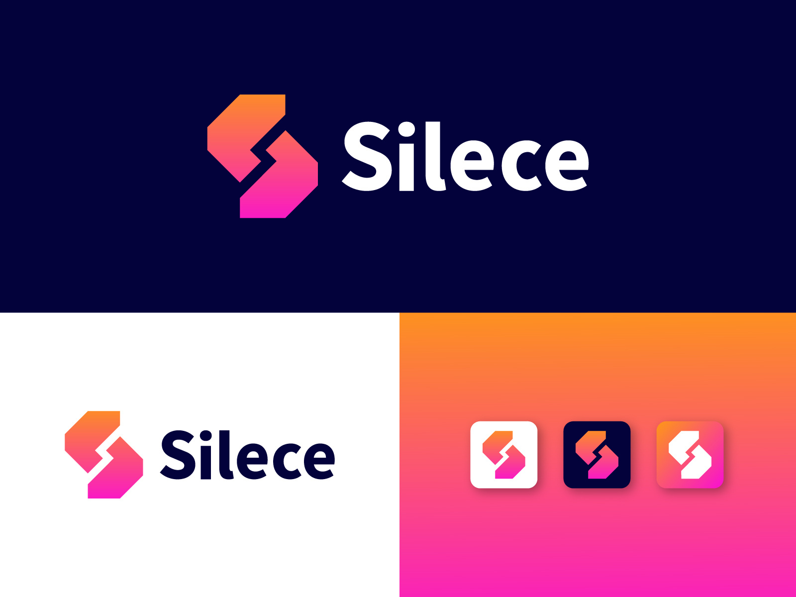 Modern S Letter | Abstract | Silece - logo design by MD Foysal Hossain ...