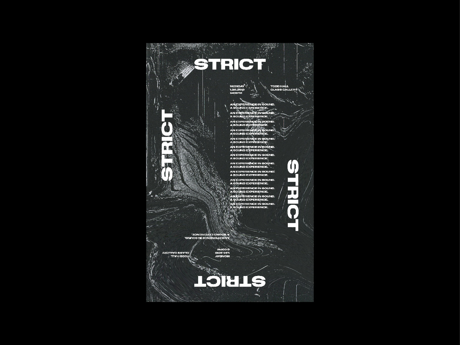 Strict Poster Series by Alex Miracle on Dribbble