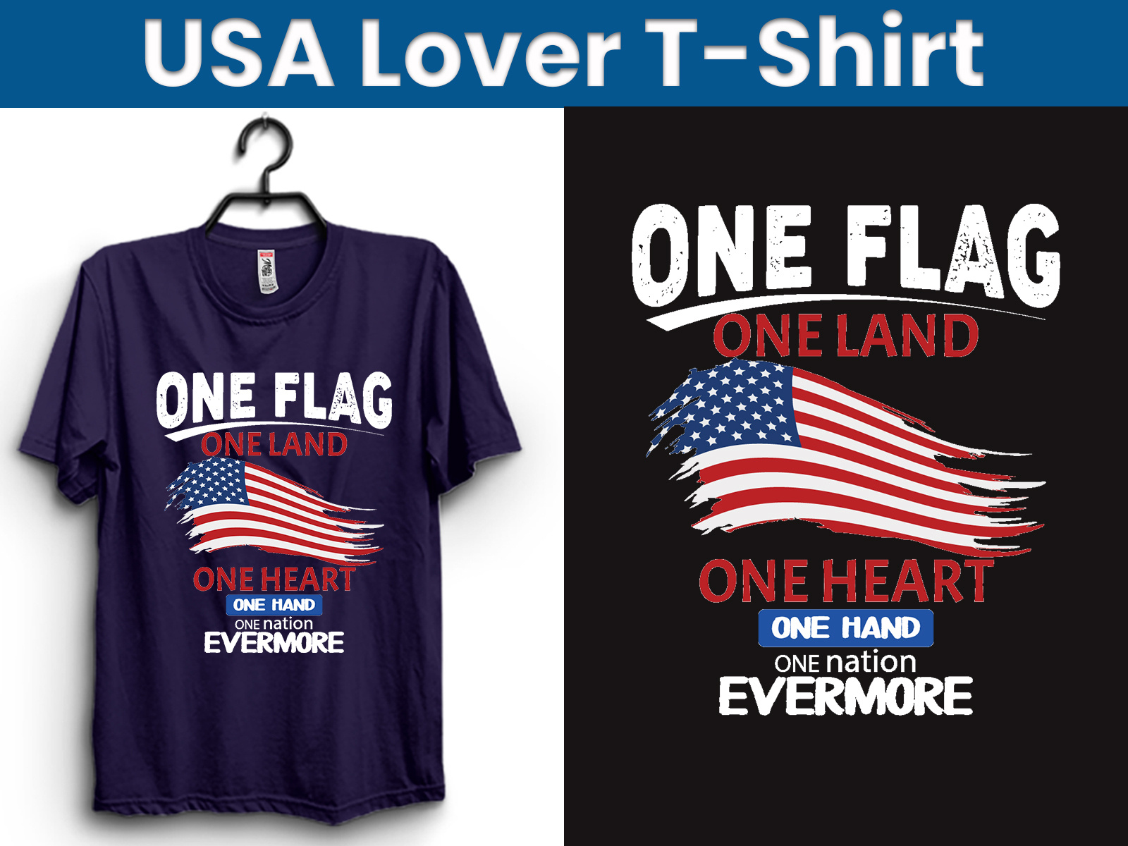 USA lover t-shirt by Mahedi Hasan on Dribbble