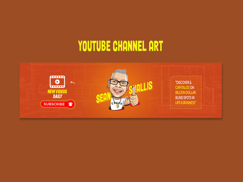 YouTube Channel Art by Pic Ur Design (Agency) on Dribbble