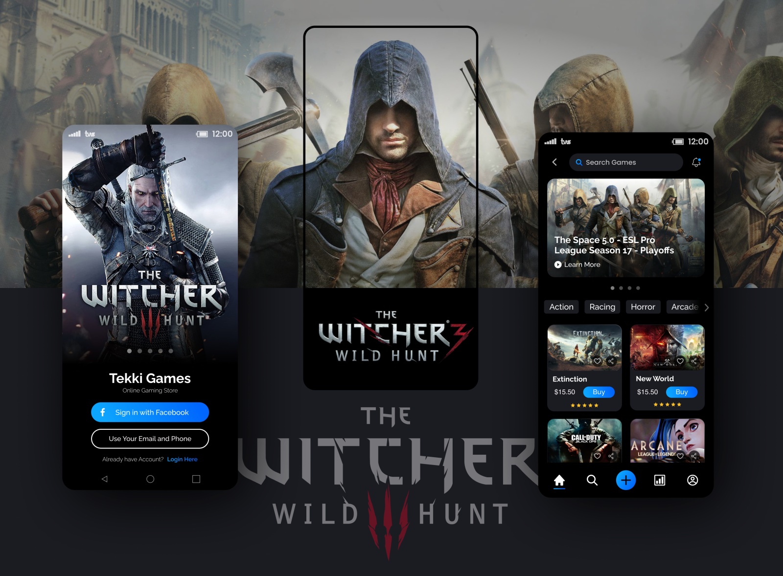 Online Gaming Store App UI Design by Harpreet Singh on Dribbble