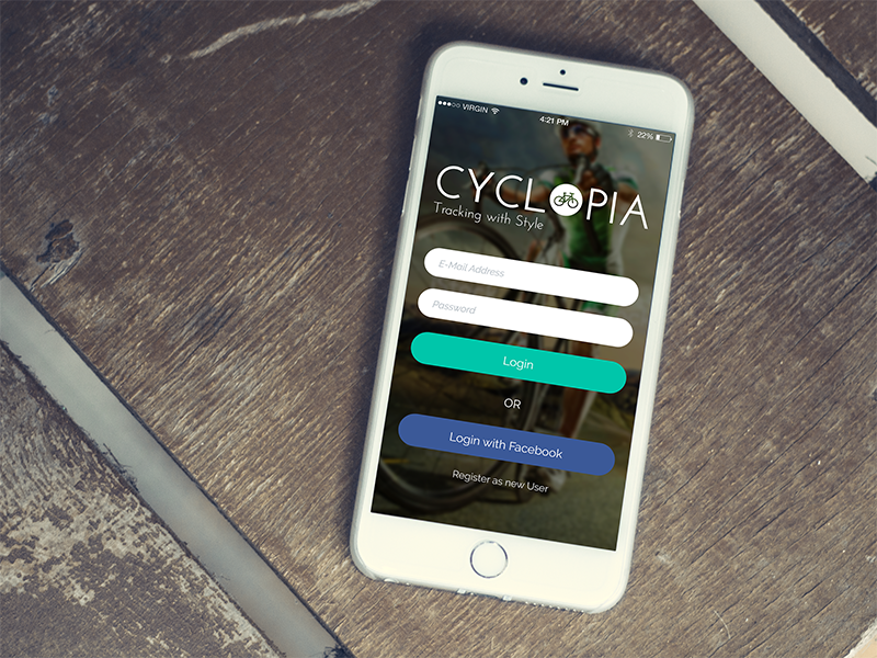 Cyclopia App by Barbara on Dribbble