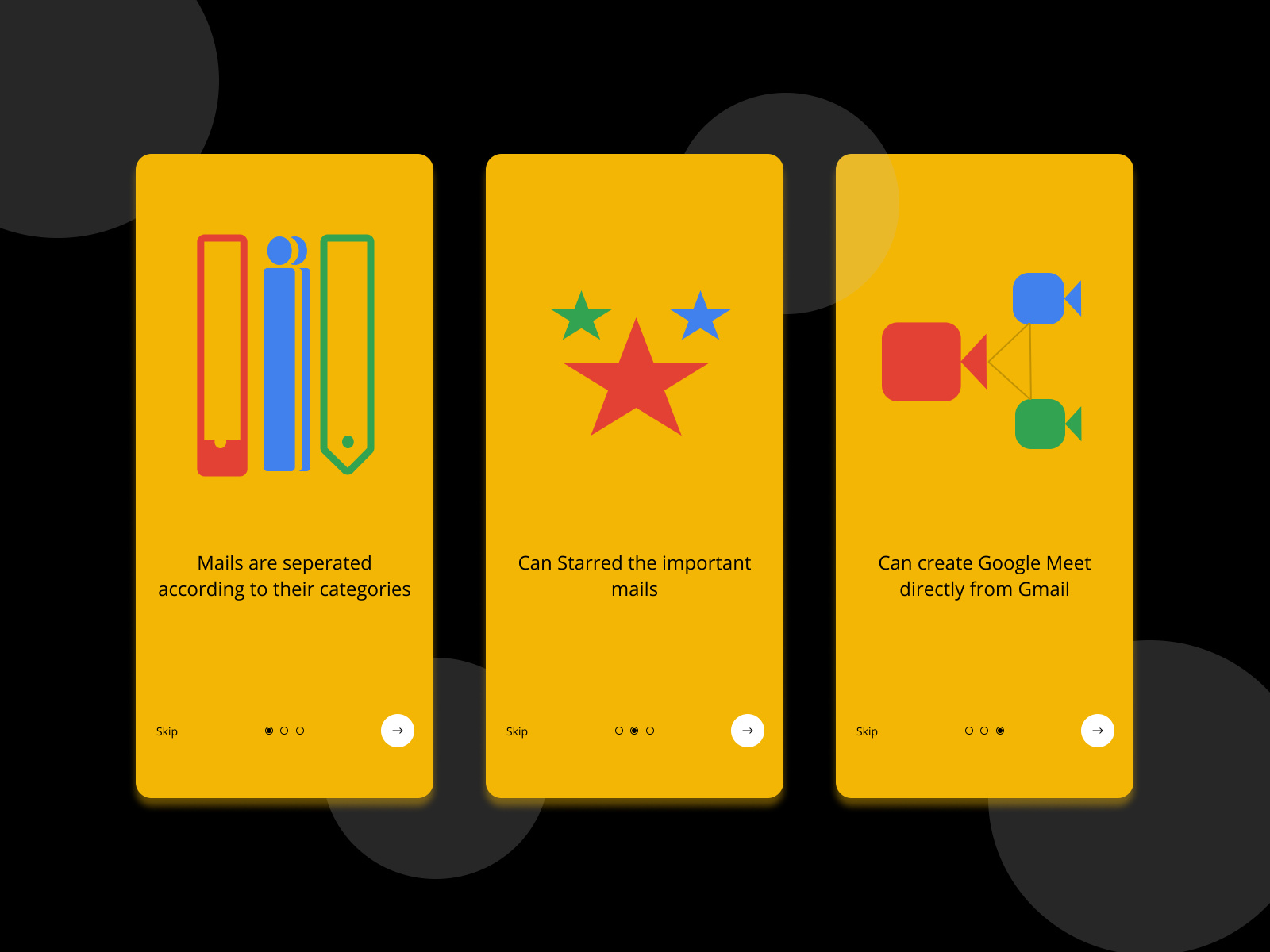 Splash Screen (Dark Mode) by Rituja Bahirwar on Dribbble