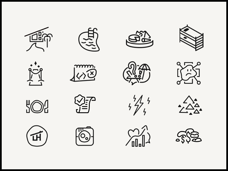 Full Icon Set by Jackson Greathouse Fall on Dribbble