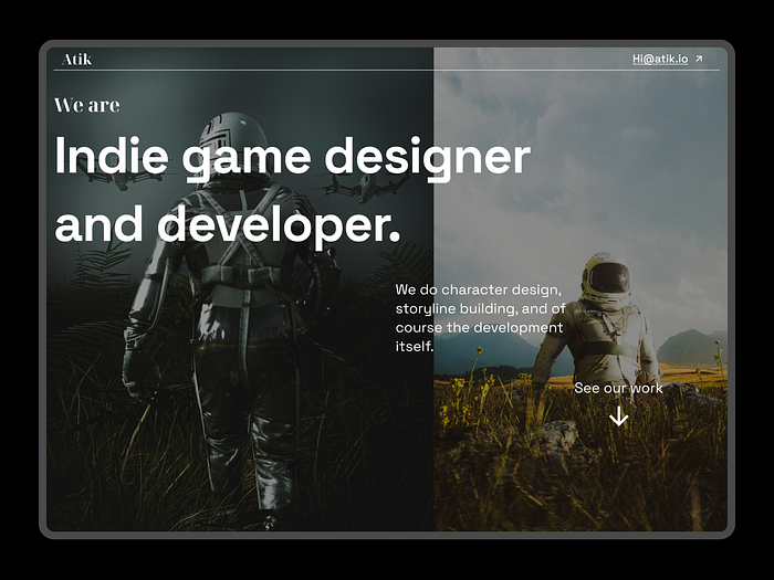 Browse thousands of Game Developer Portfolio images for design ...