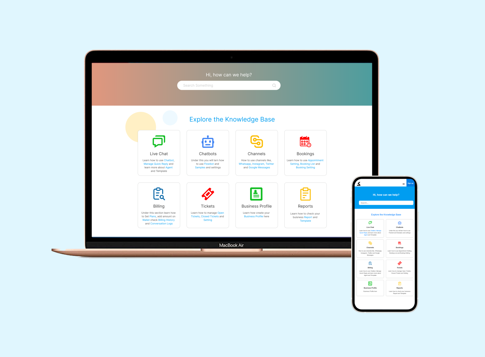 Help Center Page | Cool Design by Raghib Hussain on Dribbble