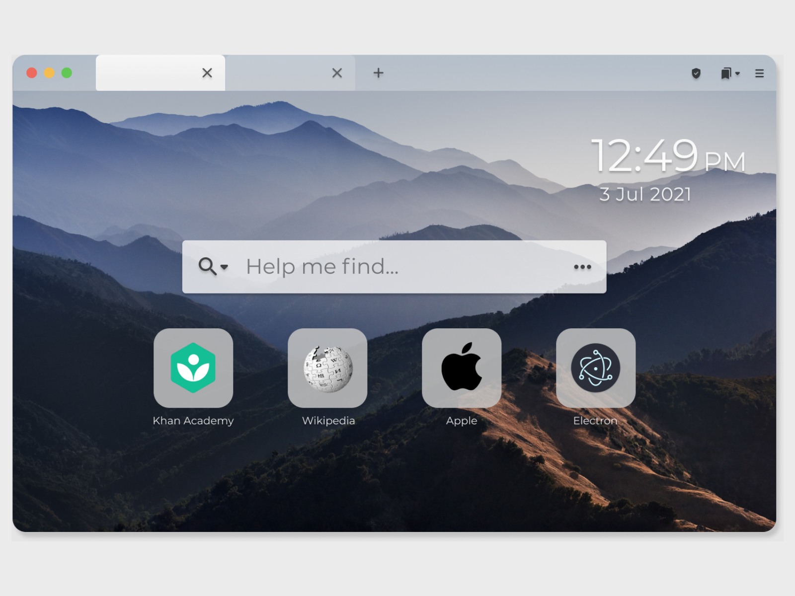 Simplistic Browser Design #1 by Justin C on Dribbble