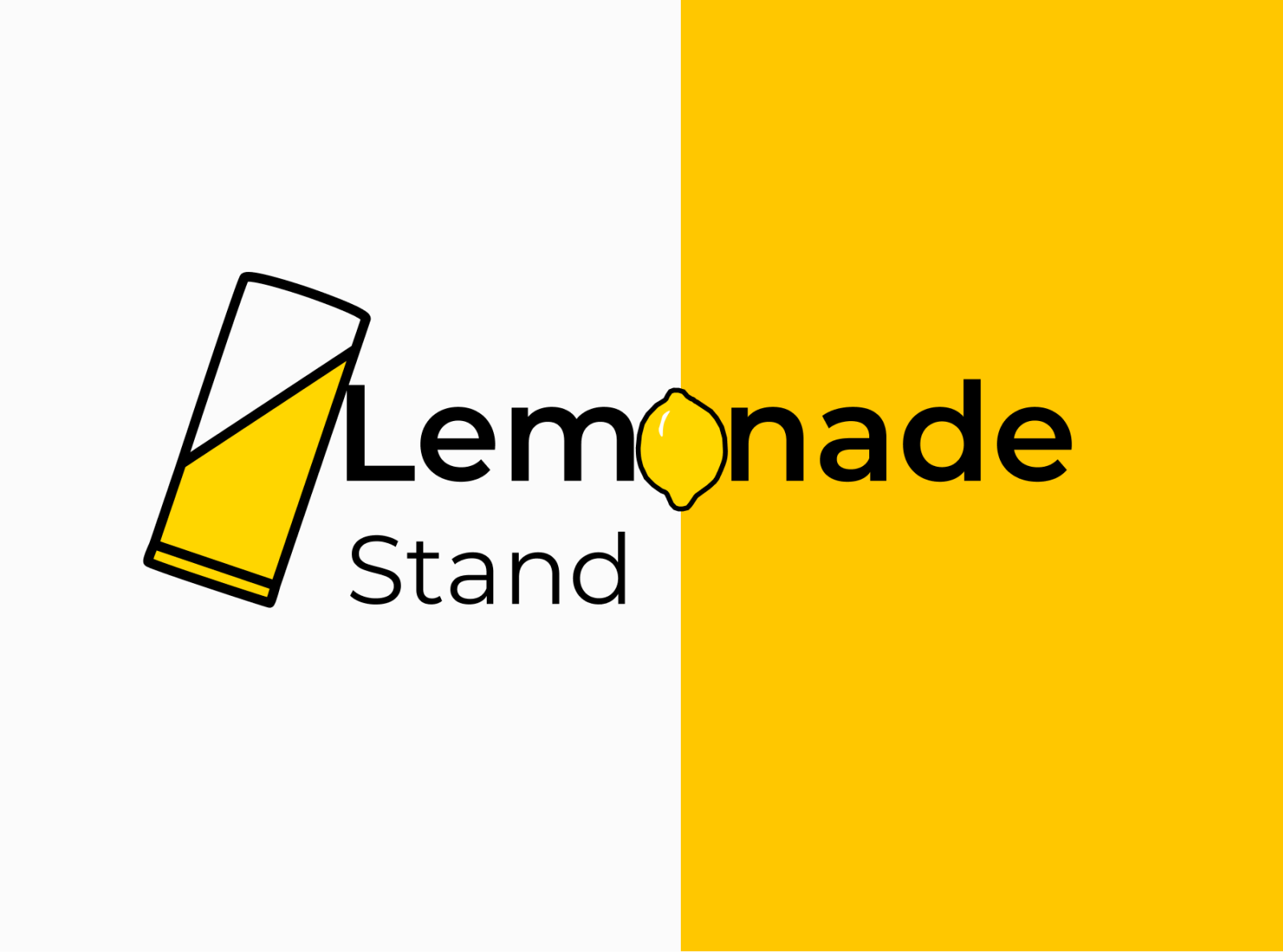 Branding lemonade stand by Nikita Iudin on Dribbble