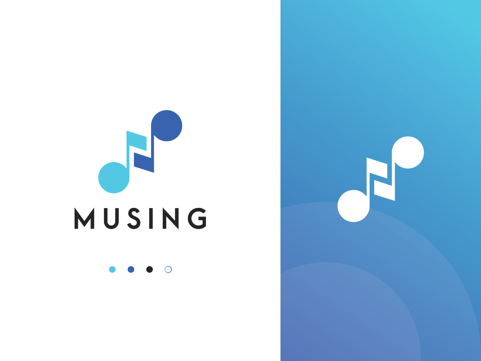 Musing Logo by Abrar Jahin on Dribbble