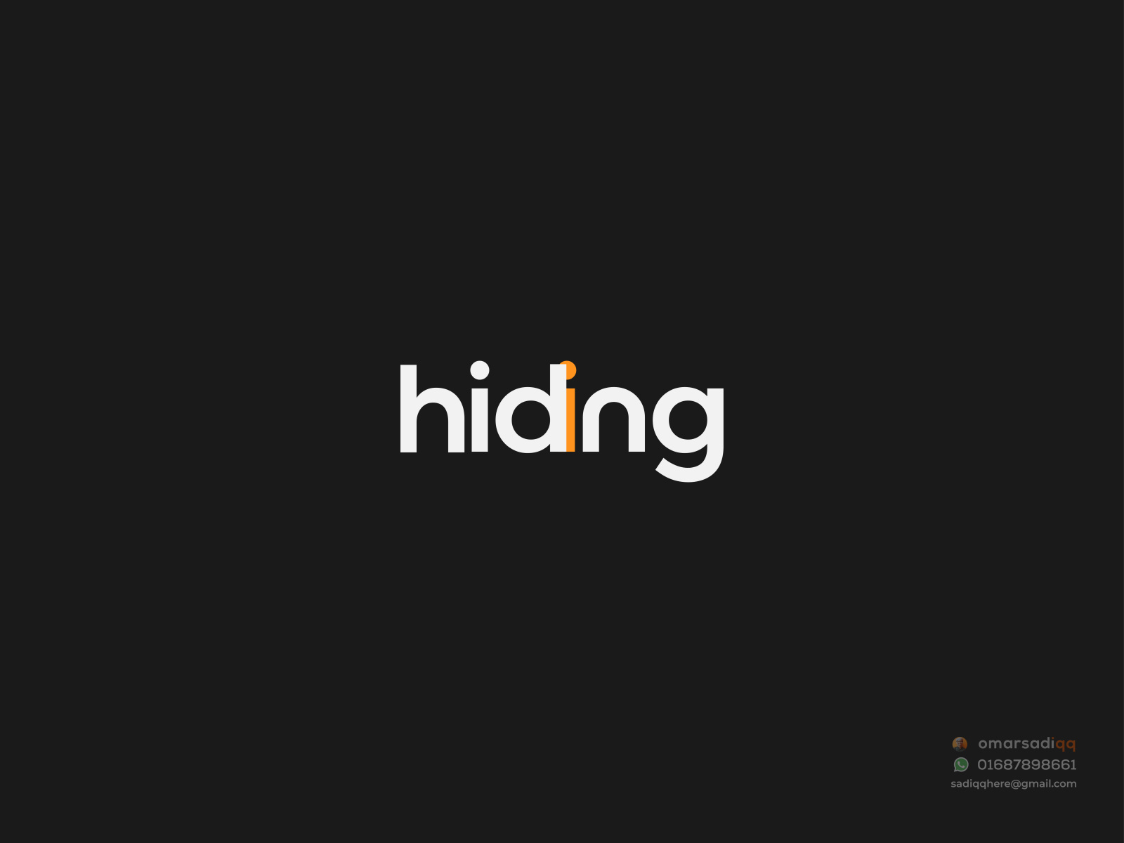 hiding by SADIQ. on Dribbble