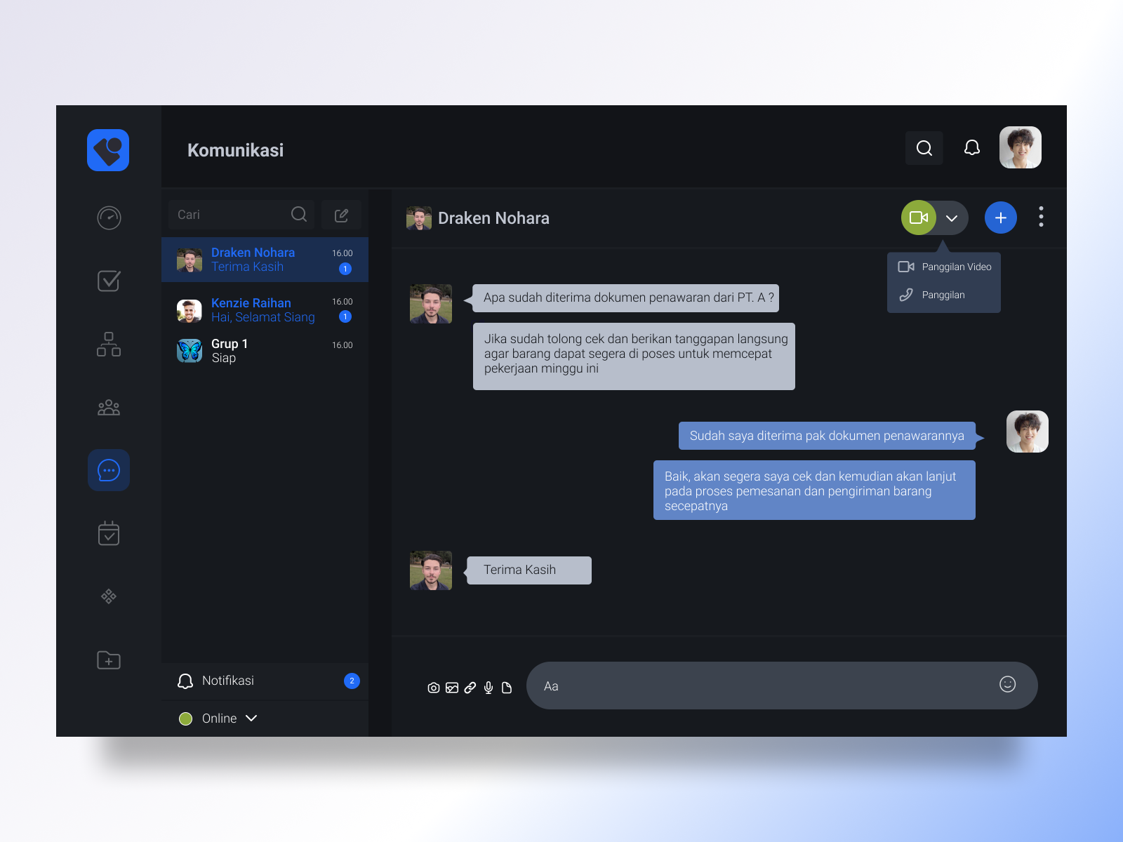 COMMUNICATION WEB CONCEPT by Decha on Dribbble