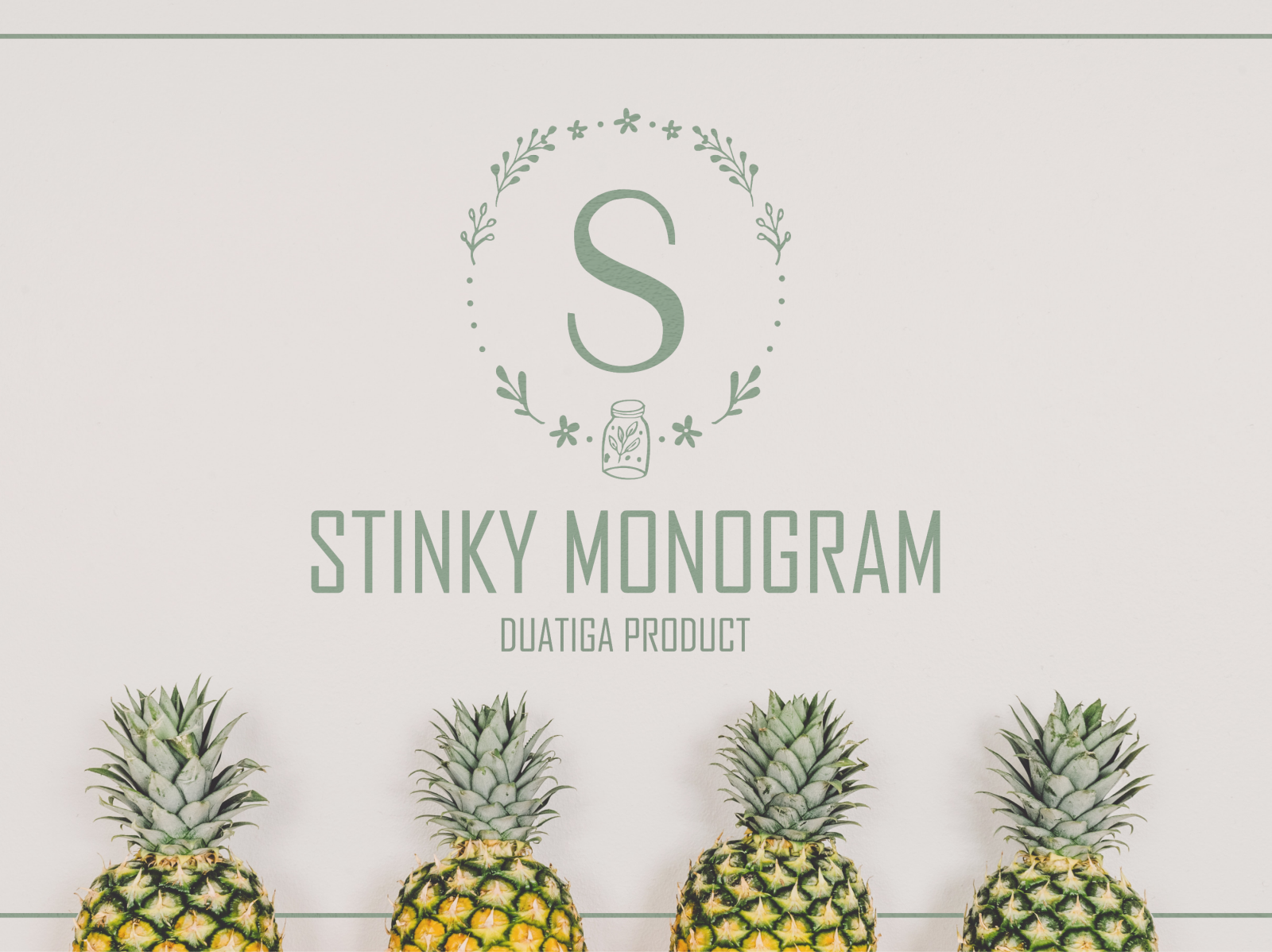Stinky Monogram by Candra Adhi on Dribbble