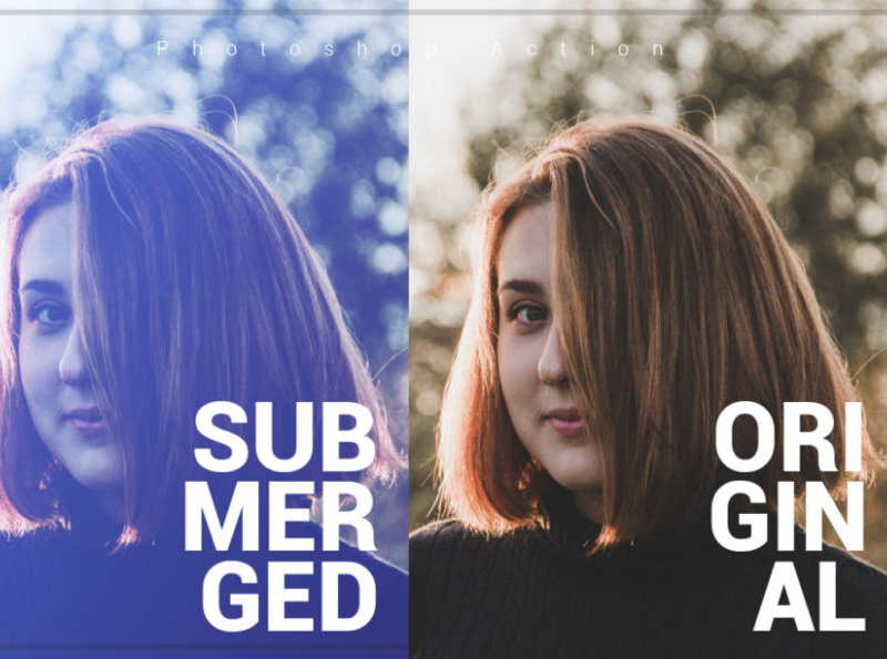 Sub Merged - Free Photoshop Action by Atif Arshad on Dribbble