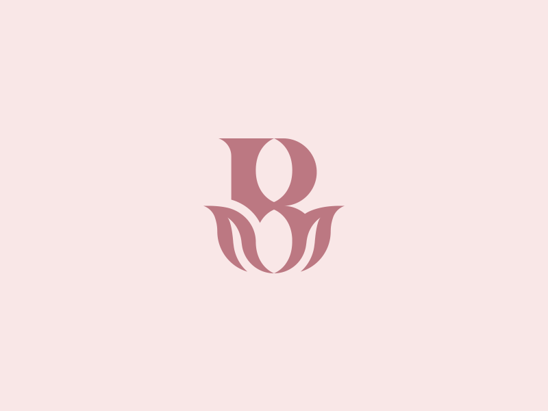 B + Rose by Alex Dales on Dribbble