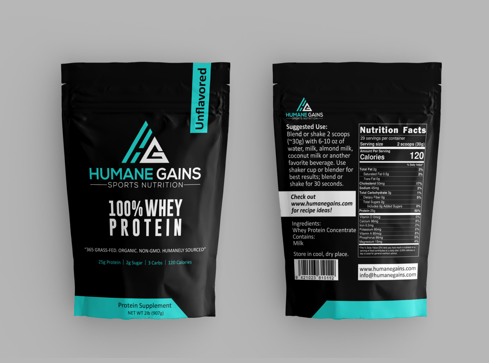 Supplement Pouch Packaging by Syeda Gul-e-Zahra on Dribbble