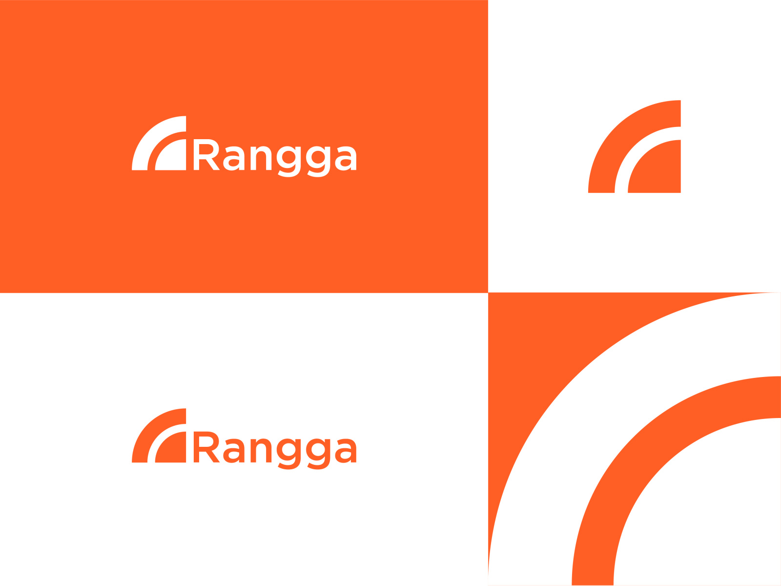Rangga - Visual identity by Rangga Putra Budi Pratama on Dribbble