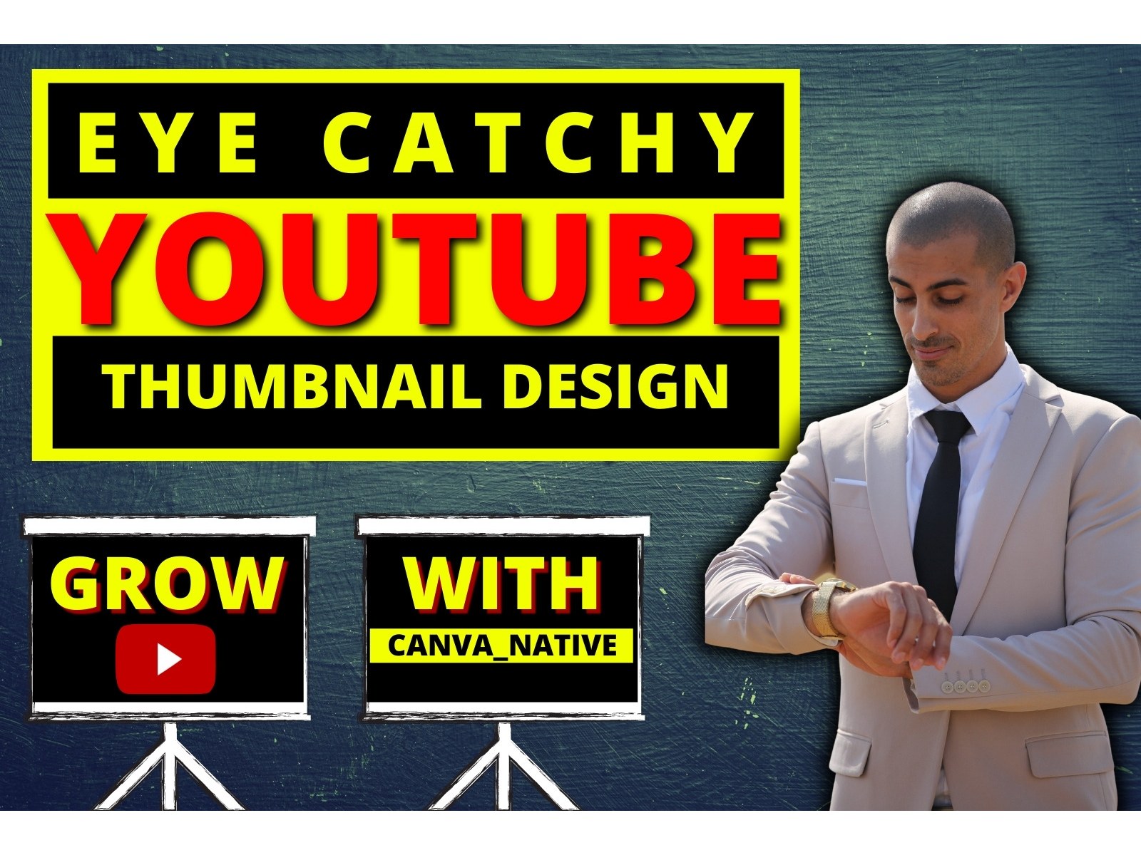 Eye Catching Youtube Thumbnail Design by Awais Niz on Dribbble