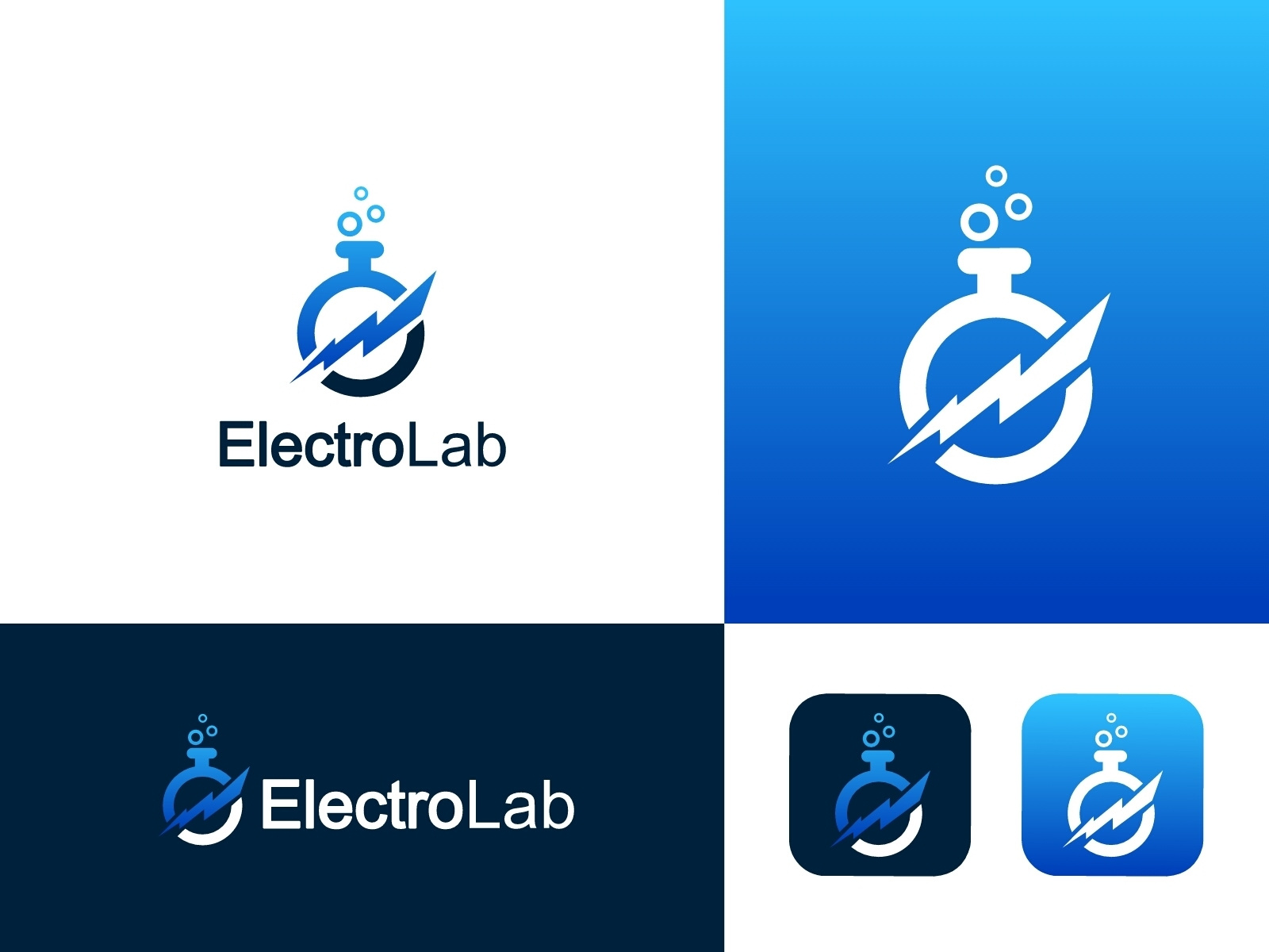 Electro Lab logo by Anamul Hoque Forhad on Dribbble