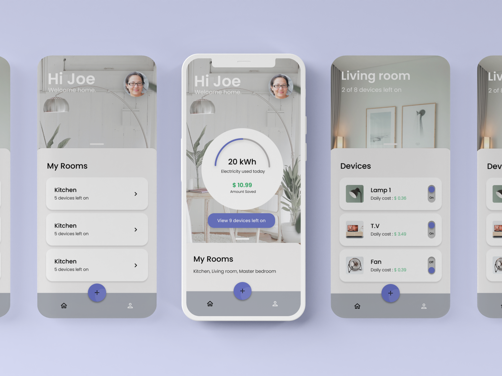 Smart Home App by Nilukshi Nonis on Dribbble