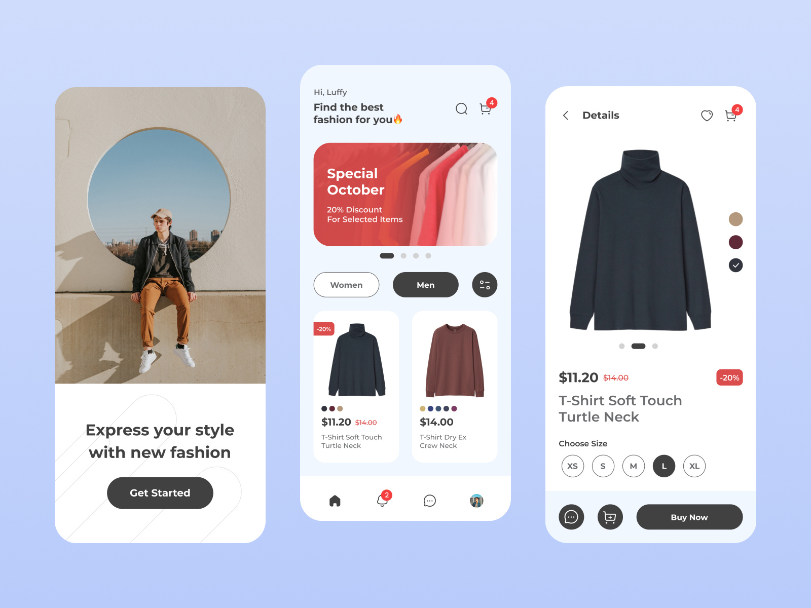 Fashion Store App by Wahyu Pratama🐳 on Dribbble