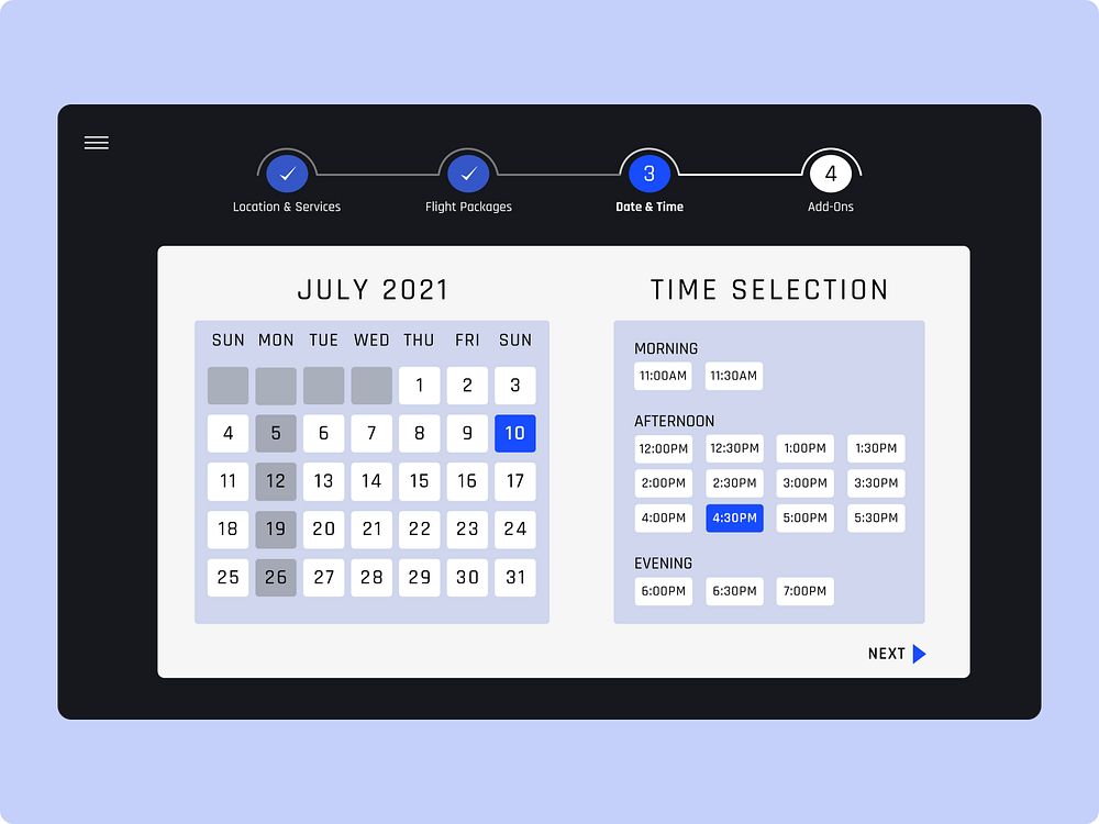 date-and-time-selection-by-liniris-rodriguez-on-dribbble