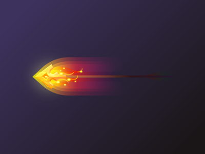 Fire Arrow (82/365) by Tatiana Bischak - Dribbble