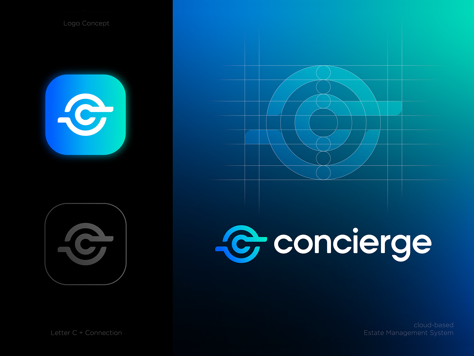 Concierge Final Logo Design by Ilya Gorchanyuk for Lepisov Branding on ...