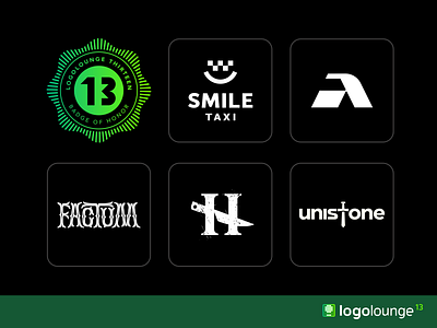 LogoLounge book 13 logos by Ilya Gorchanyuk on Dribbble