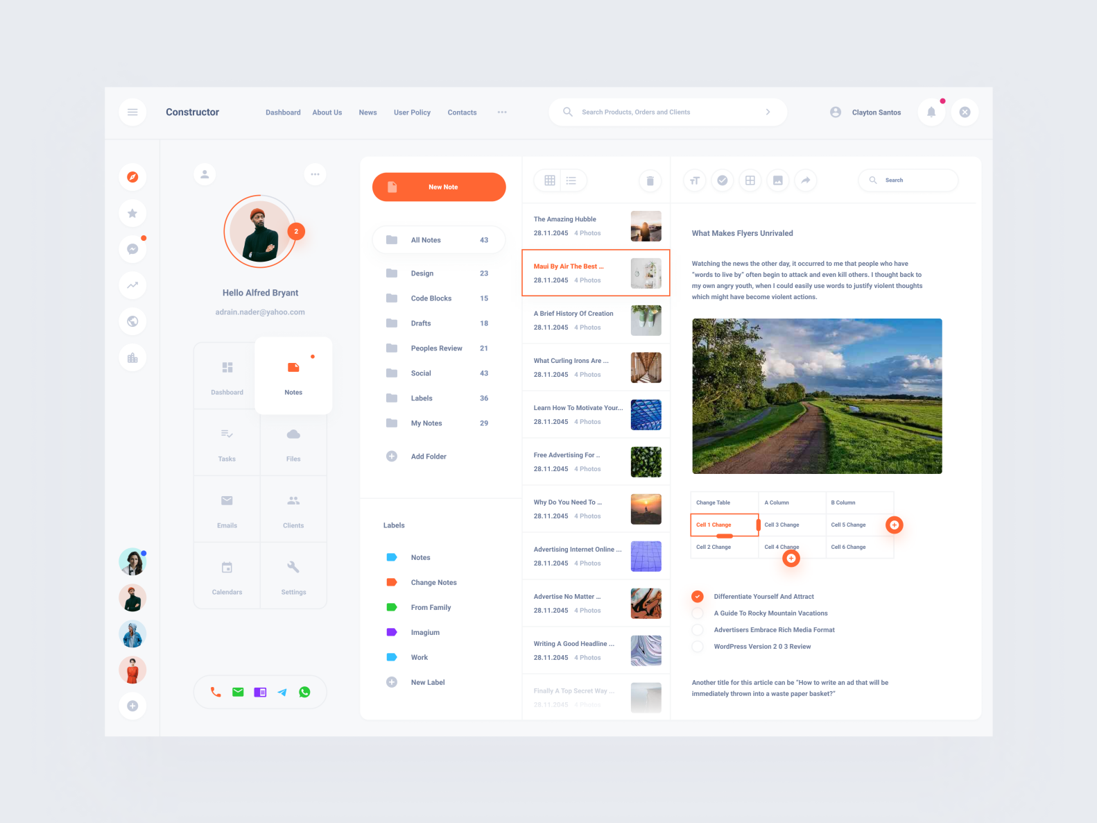Notes Dashboard Figma, Sketch, XD Download by Spline.One on Dribbble