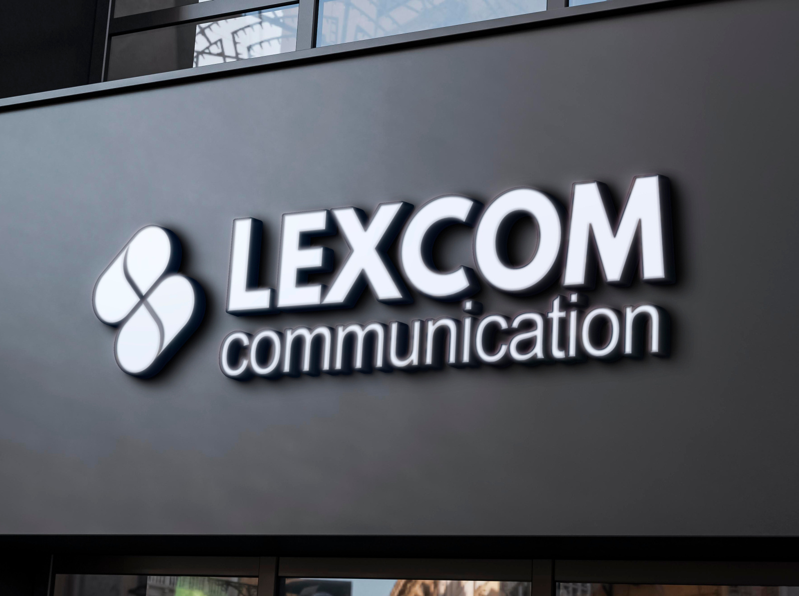 Lexcom Communication Logo concept by Ron Muhammad on Dribbble