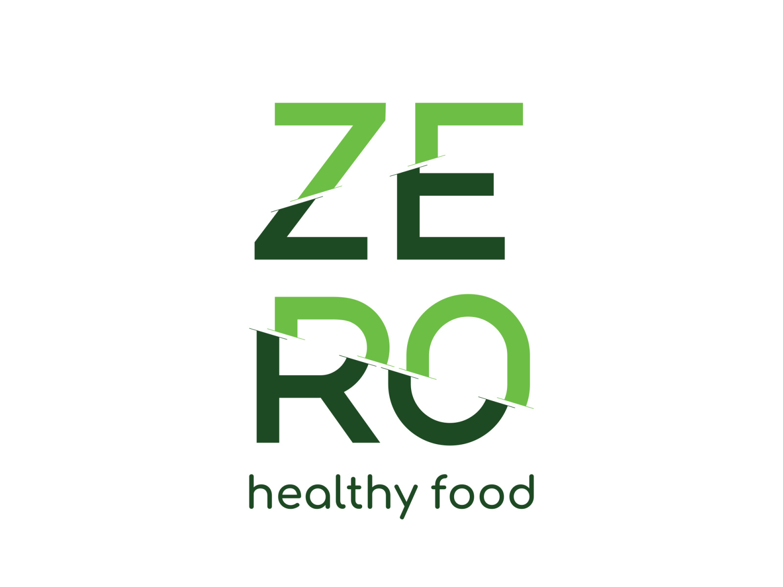 Logo - ZERO by Elise SCH on Dribbble