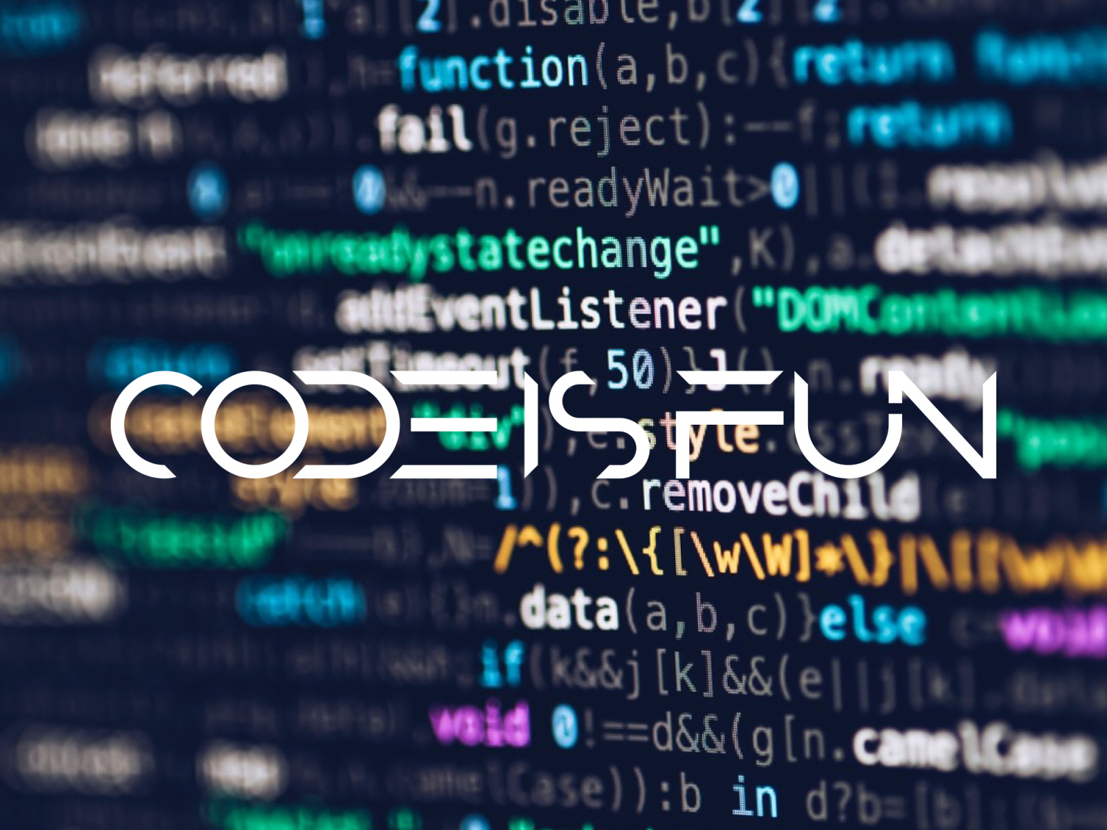 Logo - Code Is fun by Elise SCH on Dribbble