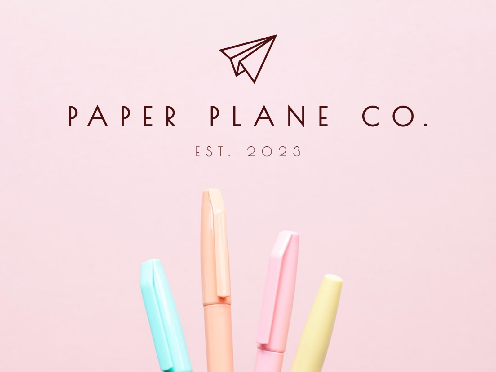 Logo - Paper Plane Co. by Elise SCH on Dribbble