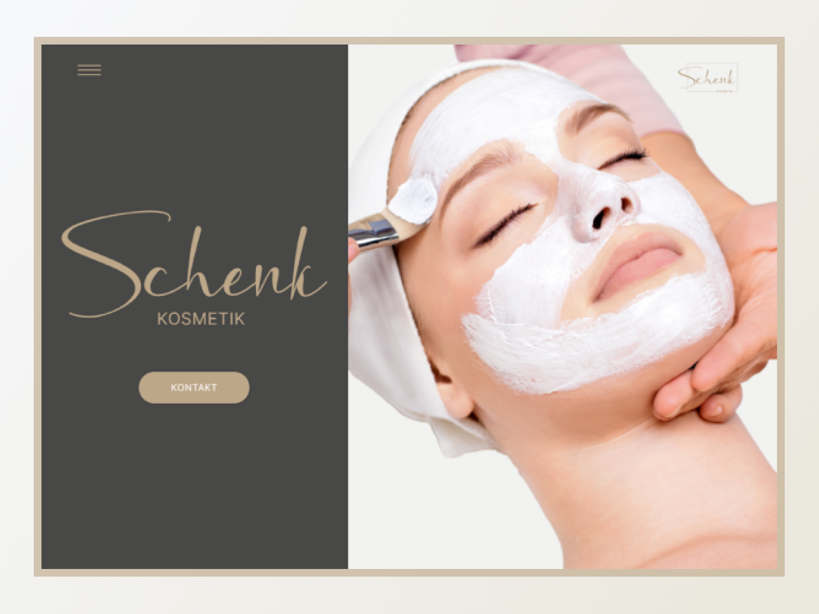UI design & web development for a local beauty salon in Germany by ...