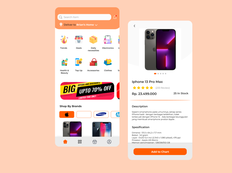 Ecommerce Marketplace | Ui Mobile Apps by Deddy Arianto on Dribbble