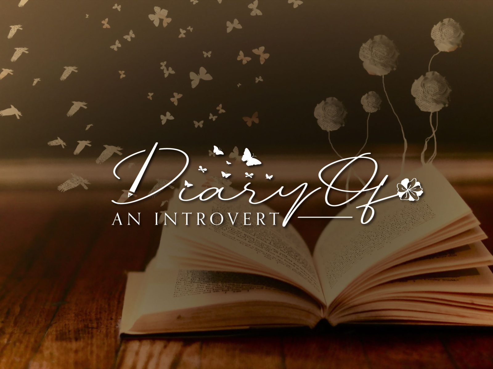 DIARY OF AN INTEROVERT Logo Design by YA Ddesign on Dribbble