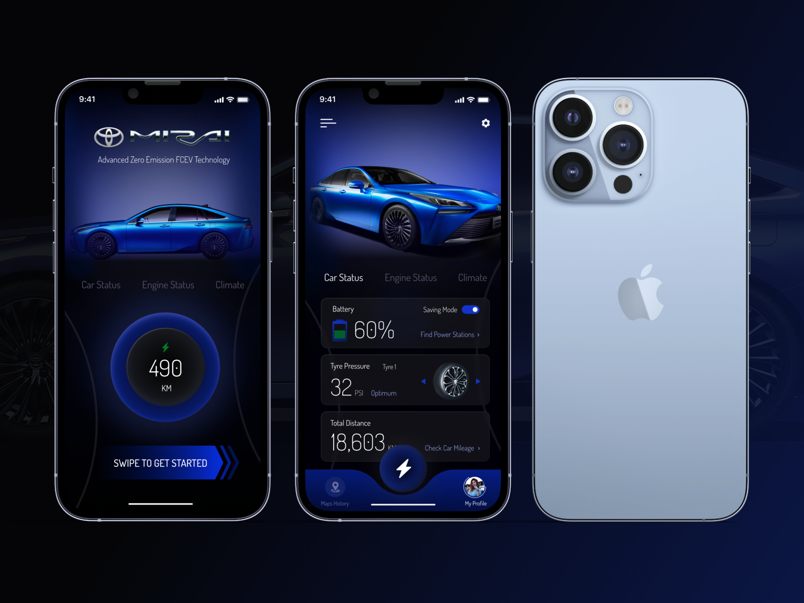Auto Car Setup UI by Suchira on Dribbble